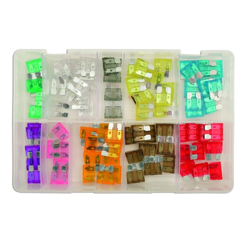 Connect 31856 Assorted Standard Blade Fuses Box 80pc - Online ...