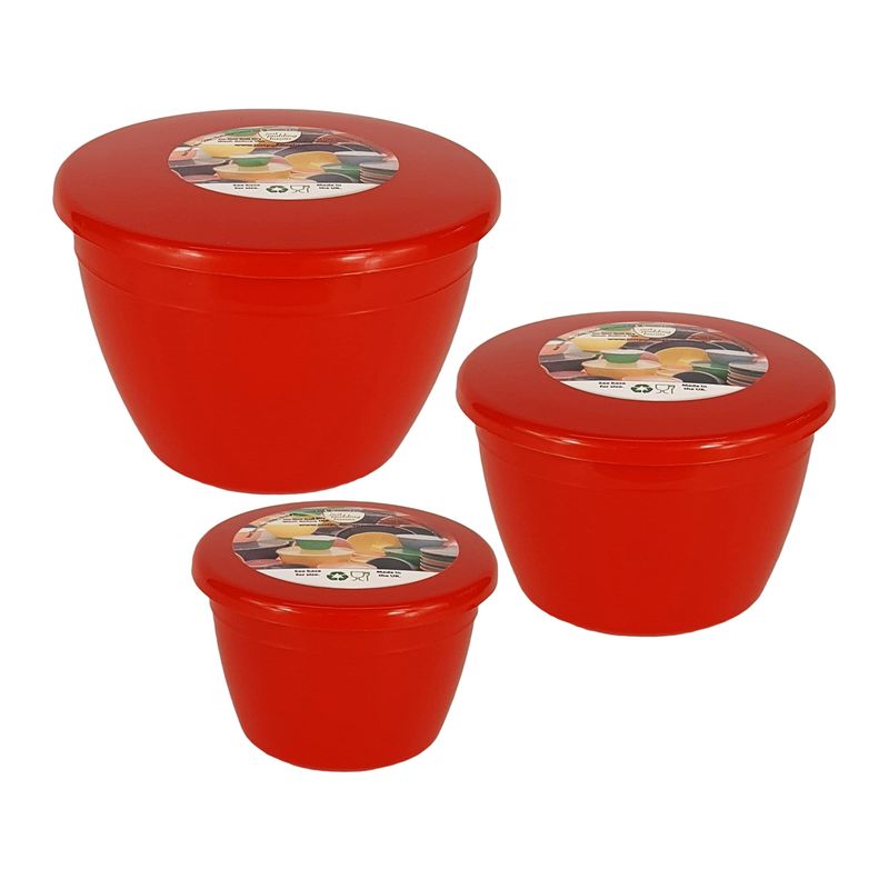 Just Pudding Basins 3 Smaller Sizes in One Set Steam Pudding Bowls ...