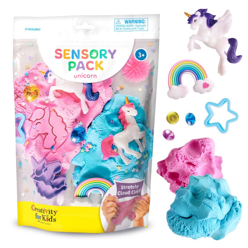 Creativity for Kids Sensory Pack: Unicorn - Sensory Toys for Toddlers ...