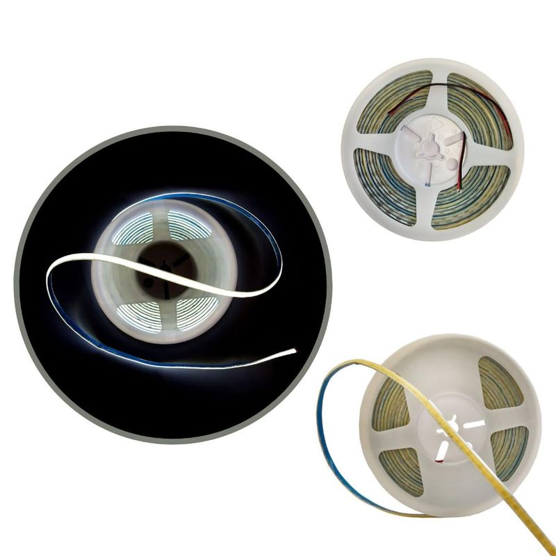 Marvix 12V LED COB Flex Strip Light Dimmable Waterproof IP65 Natural ...