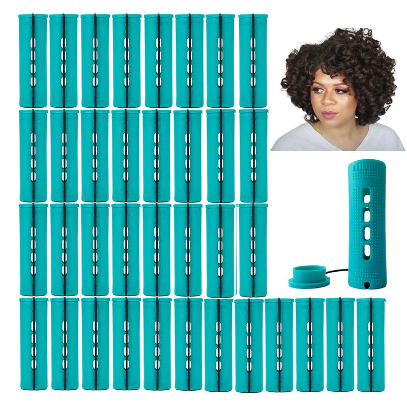 Perm Rods Jumbo, 36 pcs Extra Large Size Hair Rollers for Natural Hair ...