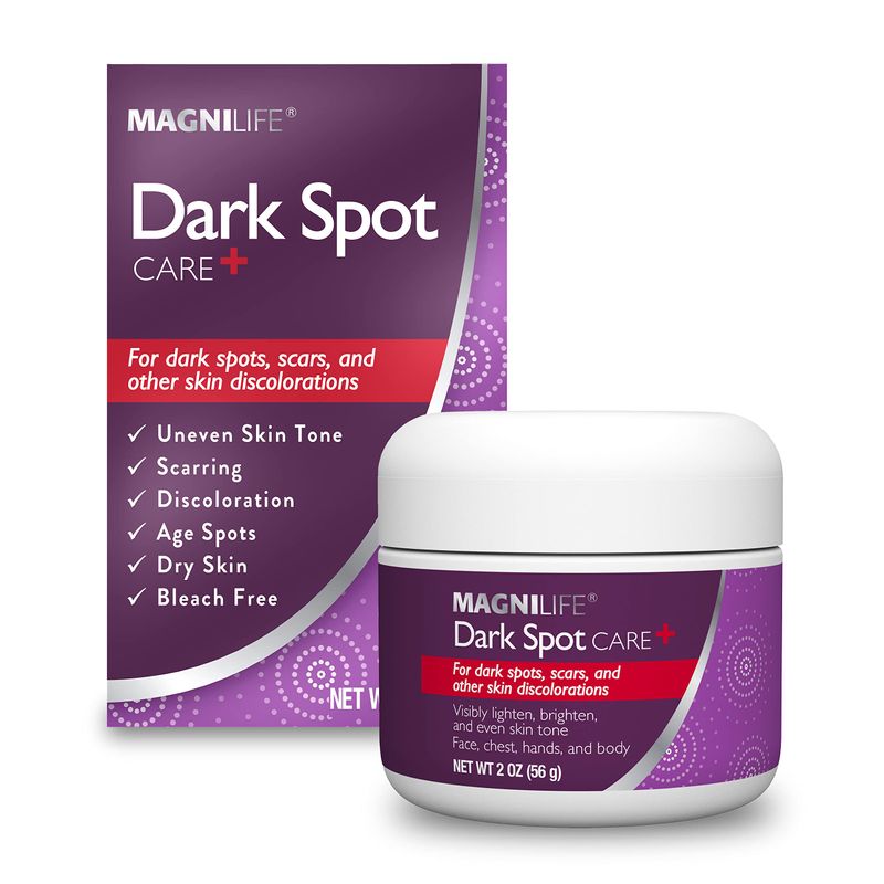 MagniLife Age Spot Cream Natural Treatment Diminishes Sun-Damage, Liver ...