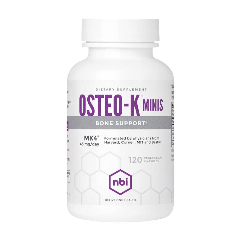 NBI Osteo-K Bone Support - Mini | Vitamin D & K Complex with Calcium ...