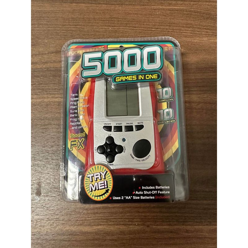 Pocket Arcade Handheld 5000 Games in 1 - Various Colors - Online ...