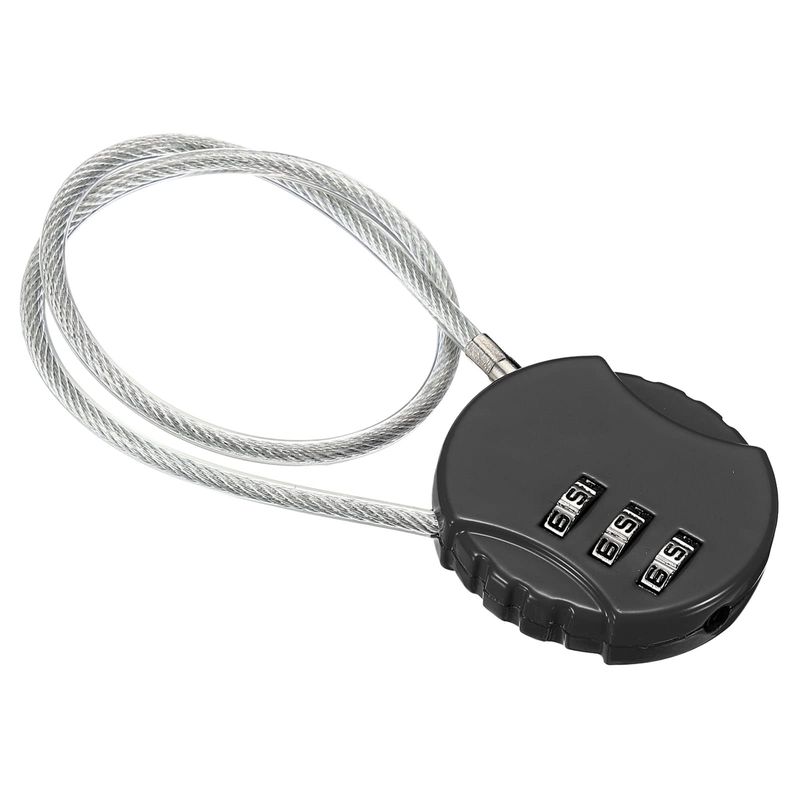 PATIKIL Combination Lock 12 Inch, 3 Digit Outdoor Waterproof Code ...