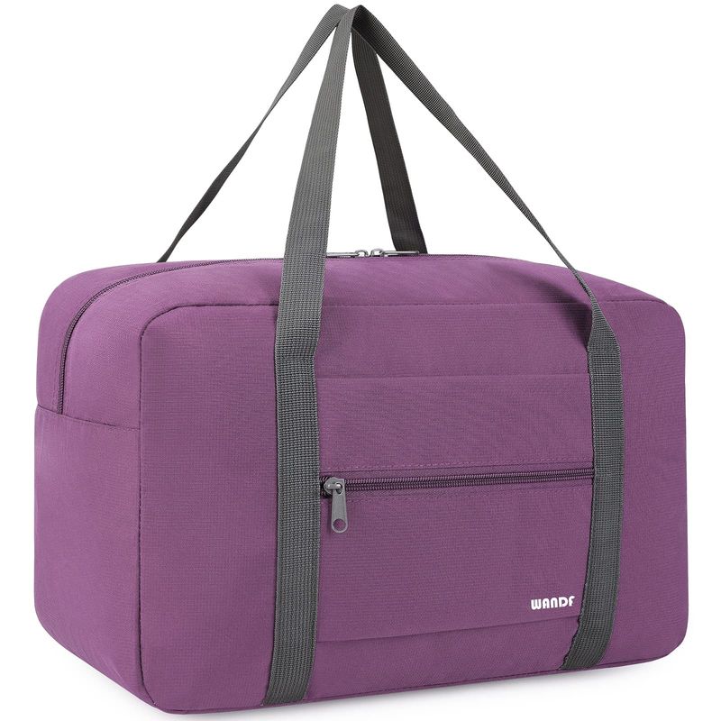 Small Cabin Bag 40x20x25 for Ryanair Airlines Foldable Underseat Travel ...
