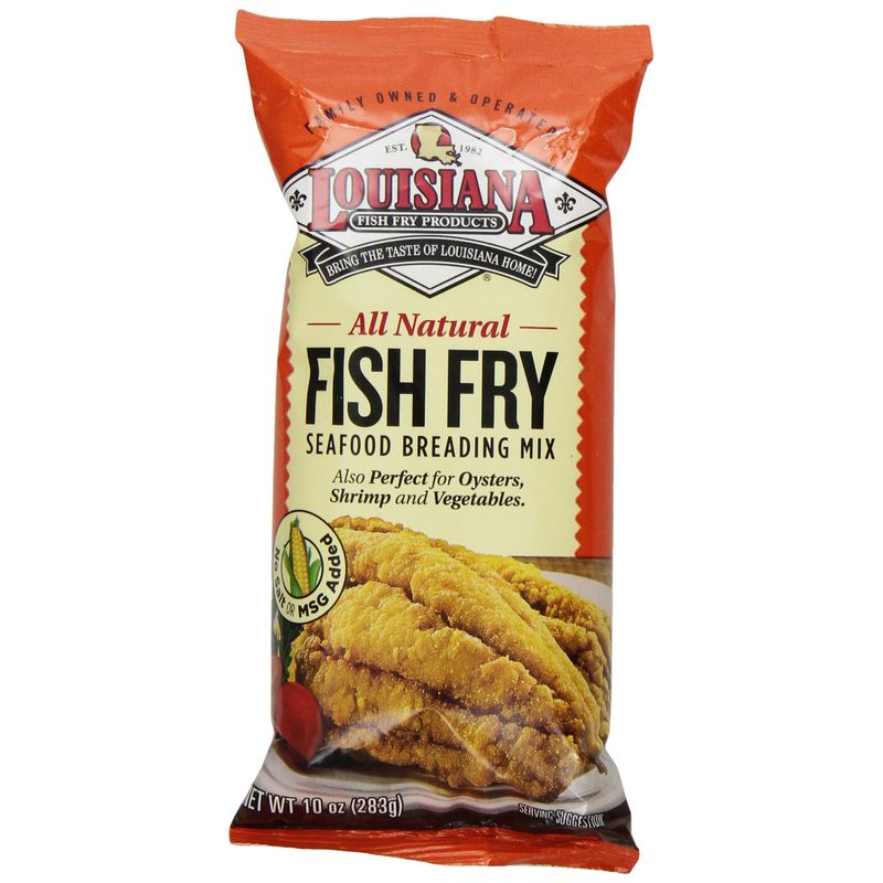 Louisiana Fish Fry Products Natural Fish Fry, New Orleans Style, 10 ...