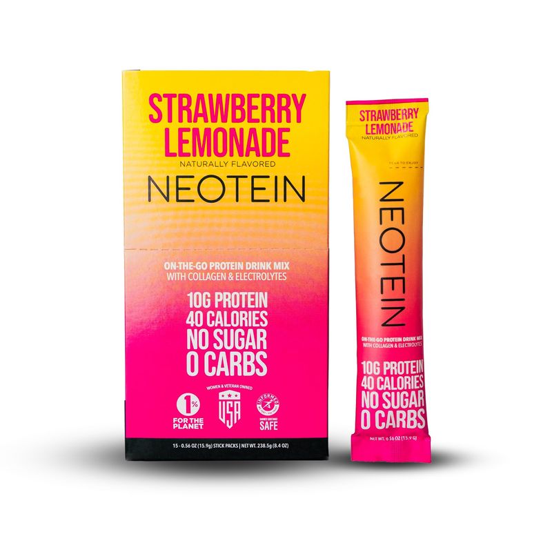 NEOTEIN: Electrolyte Powder Packets with 10g Protein & Collagen ...