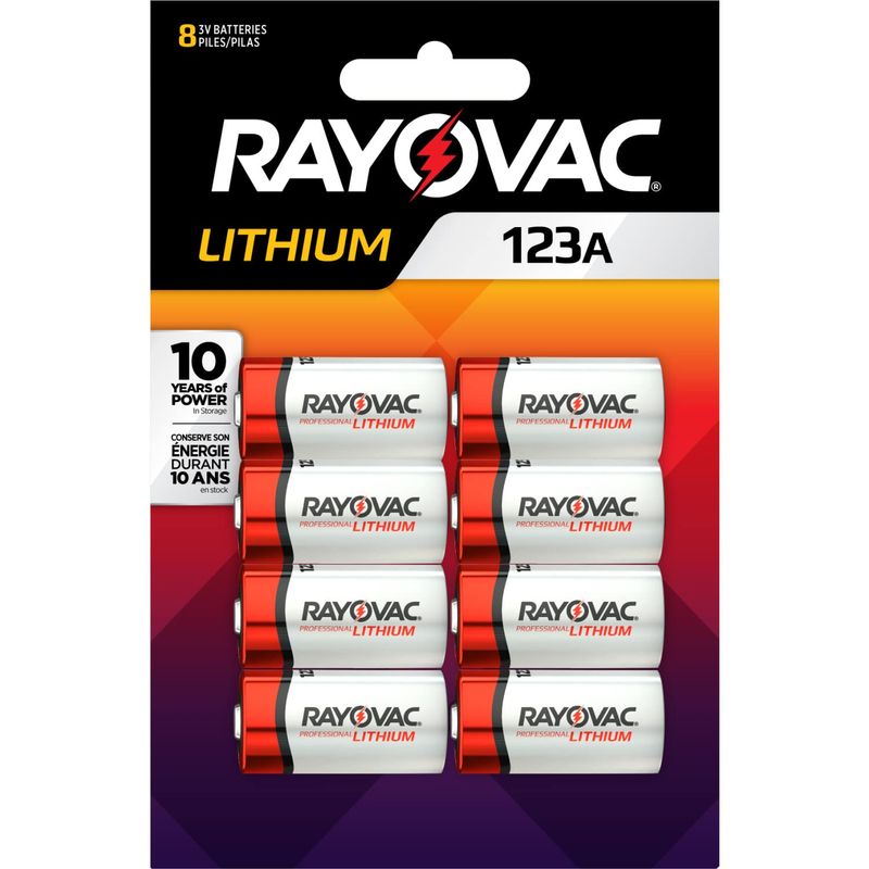 Rayovac 3V Batteries, Photo 3 Volt Battery Lithium, 8 Count - Online ...