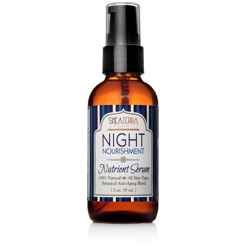 Shea Terra Night Nourishment Nutrient Facial Serum | Nutrient Rich, All ...