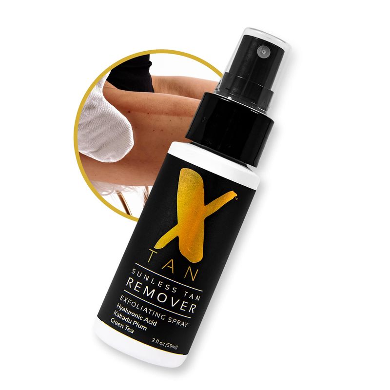 Spray Tan Remover, Self Tanner Eraser for Skin, No-Scrub Exfoliating ...