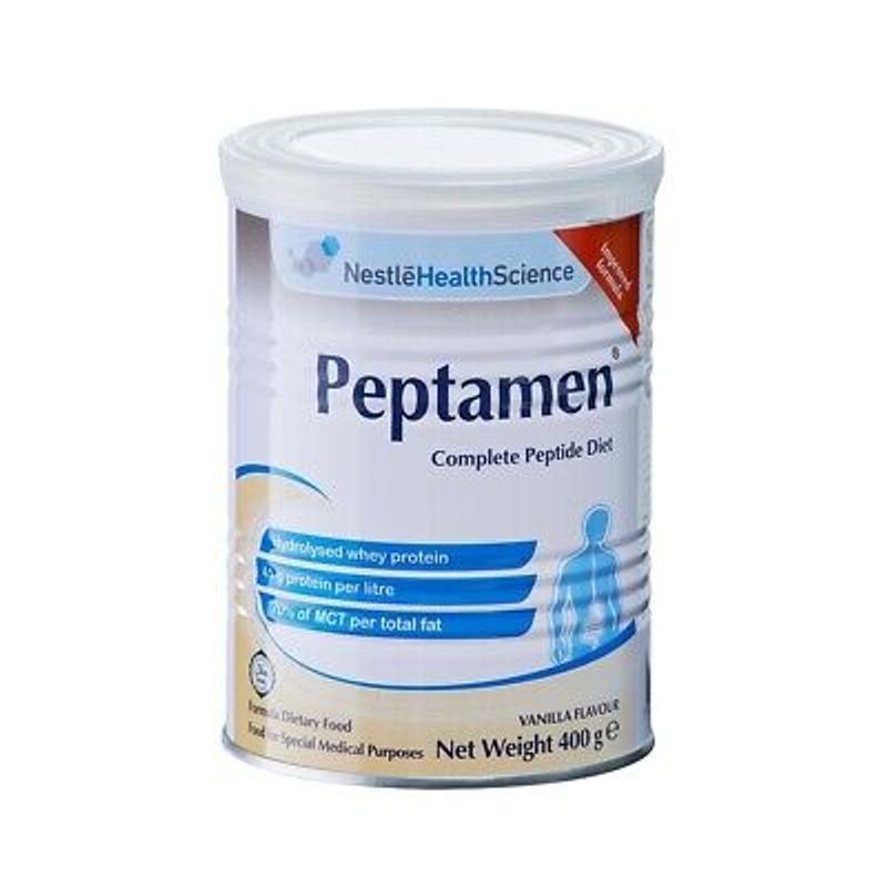 1 X Nestle Peptamen 400g | Complete Peptide Diet Vanilla Flavour Express Ship - Online ...