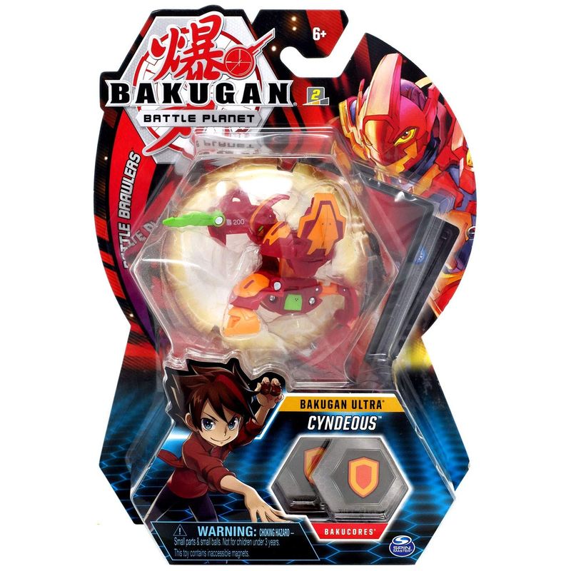 BAKUGAN 8cm Ultra Action Figure and Trading Card - Cyndeous - Online ...