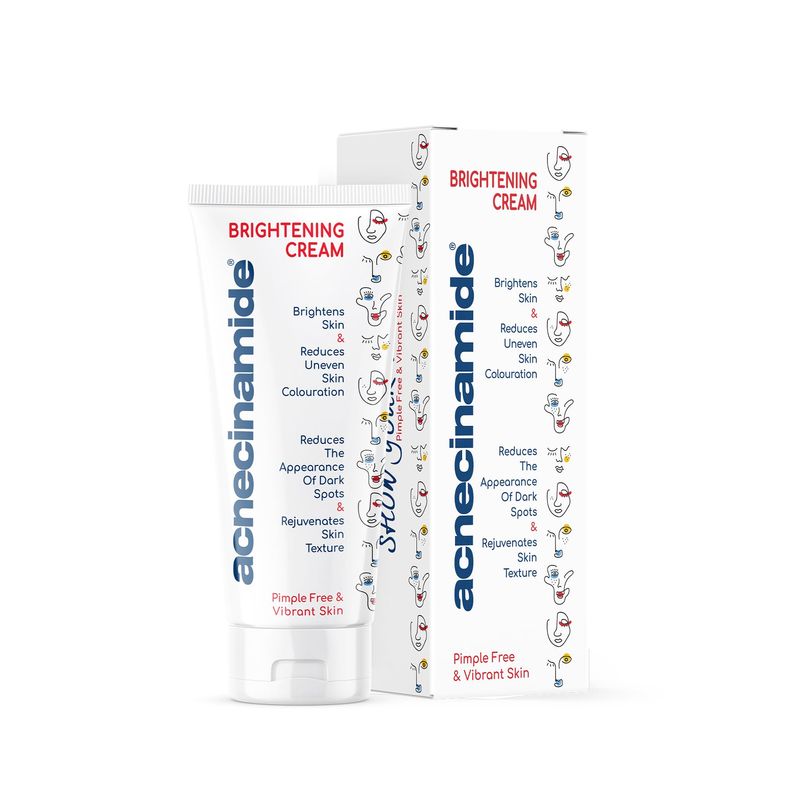 Acnecinamide Brightening Cream, 50 mL, reduces the appearance of dark ...