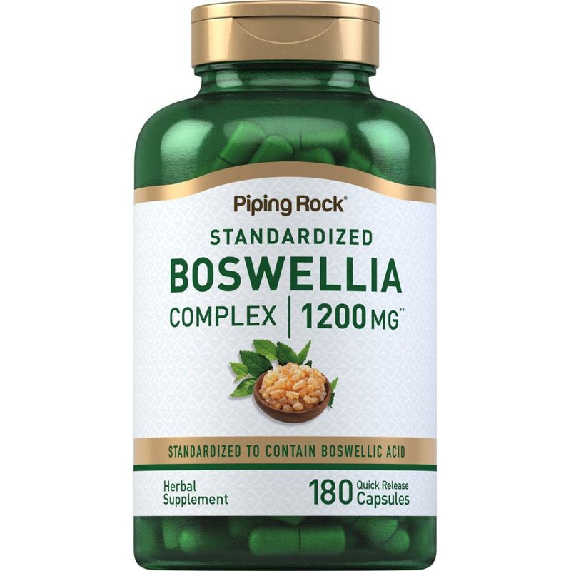 Boswellia Serrata Extract | 1200mg | 180 Capsules | Complex | by Piping ...