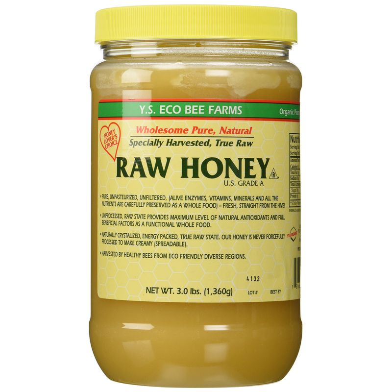 YS Eco Bee Farms RAW HONEY - Raw, Unfiltered, Unpasteurized - Kosher (3 Lb (2 Pack)) - EveryMarket