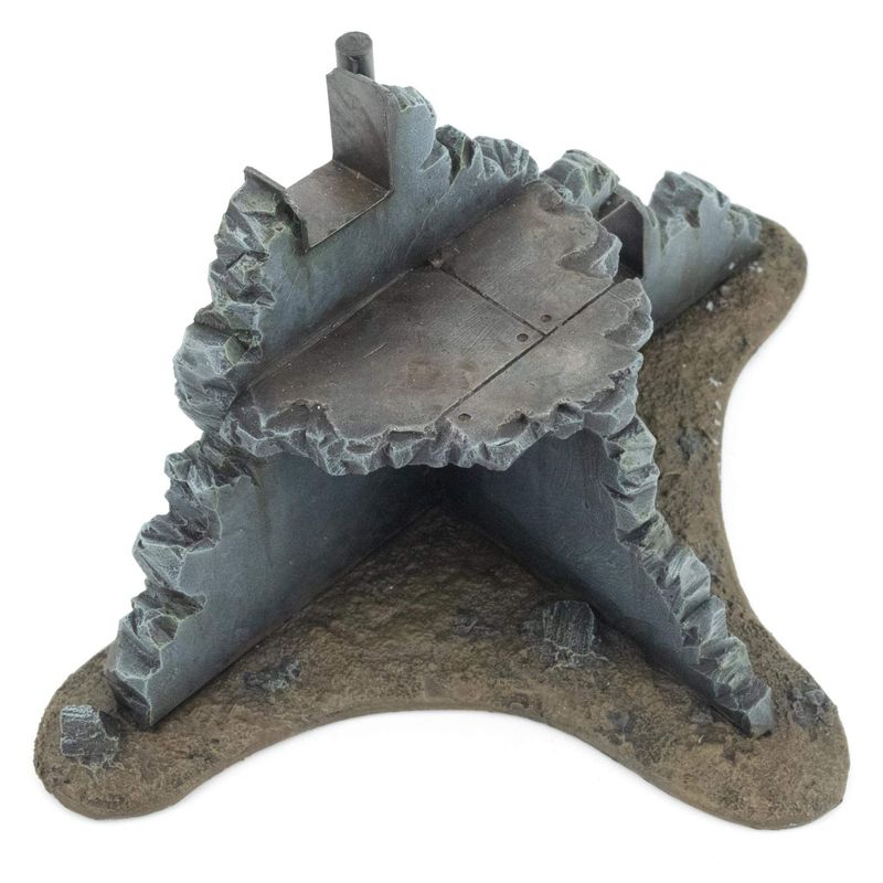 War World Gaming War Torn City Destroyed Building Middle Section – 28mm ...