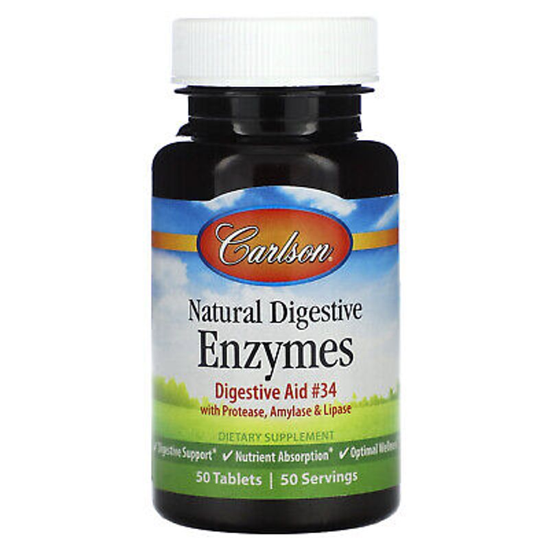 Natural Digestive Enzymes , 50 Tablets - Online Marketplace - EveryMarket