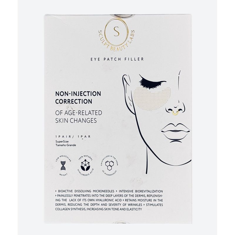 S SCULPT BEAUTY LABS Nano Needling Eye Patches rejuvenate and refresh ...