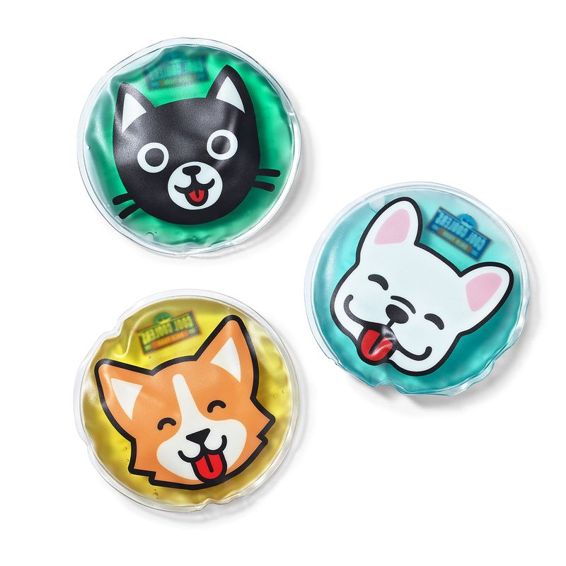 Fit & Fresh Cool Coolers Children's Boo Boo Flexible Gel Ice Pack, 4x4 ...