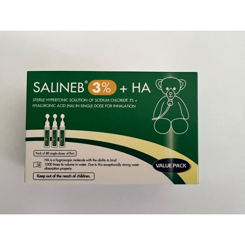 SALINEB 3% Hypertonic Inhalation Solution +HA, Sterile Hypertonic ...