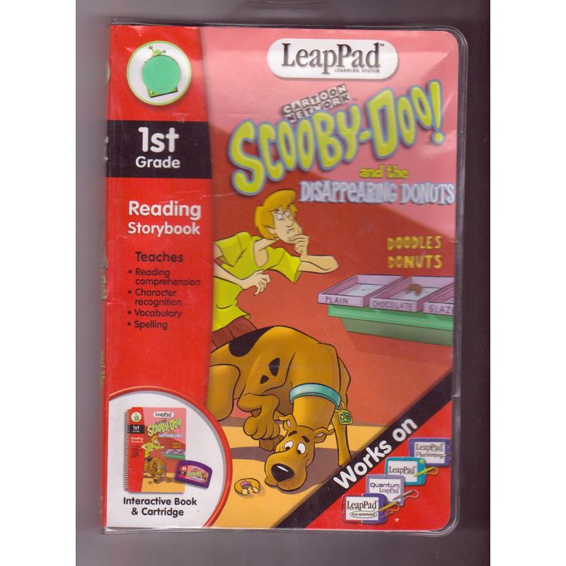 First Grade LeapPad Book: Scooby-Doo and The Disappearing Donuts ...