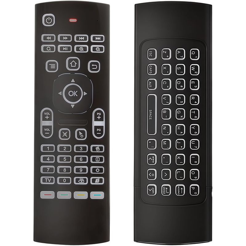 BIFANS MX3 Air Remote Mouse,2.4G Multifunctional Backlit Remote Control ...