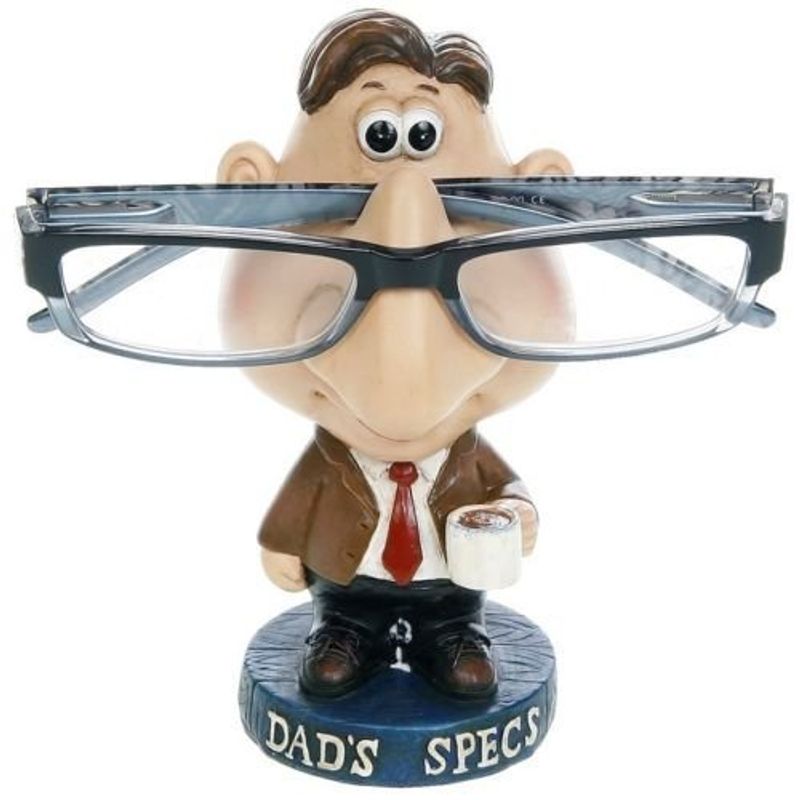 Hunky Dory Gifts Novelty Comic Specs Holder Dad`s Reading Glasses Sunglasses Spectacles Stand ...