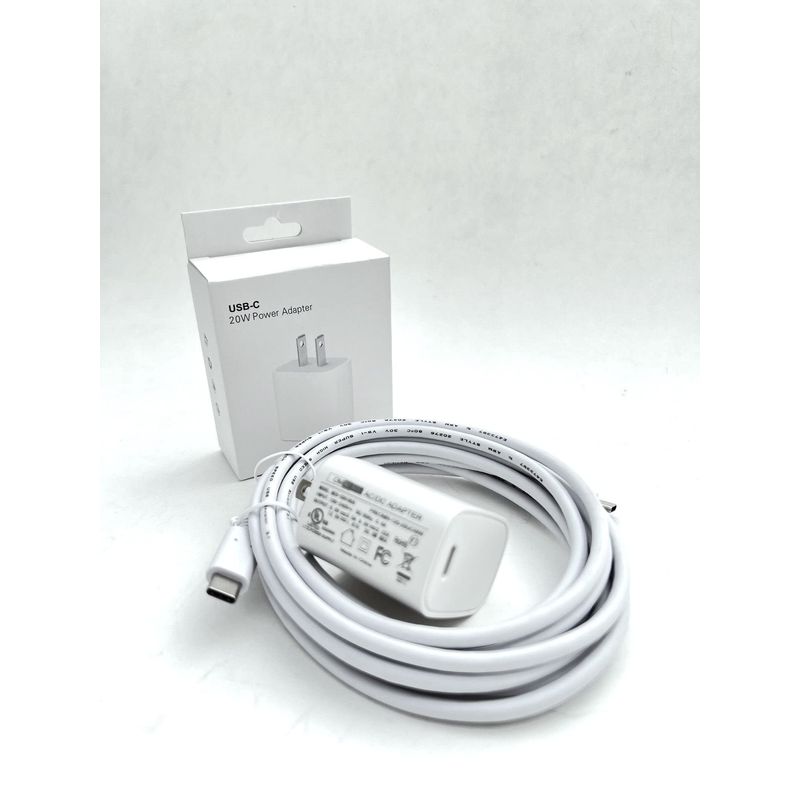 OMNIHIL Wall Charger+10FT-USB-C-to-C Cable Compatible with Lighted ...