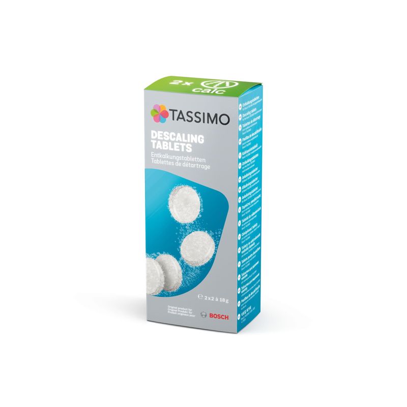 Tassimo Descaling Tablets with 4 Tablets for 2 Descaling Processes ...