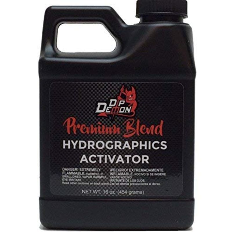 Hydrographic Film Activator Dip Demon Premium Blend Liquid Hydro Graphic Water Transfer ...
