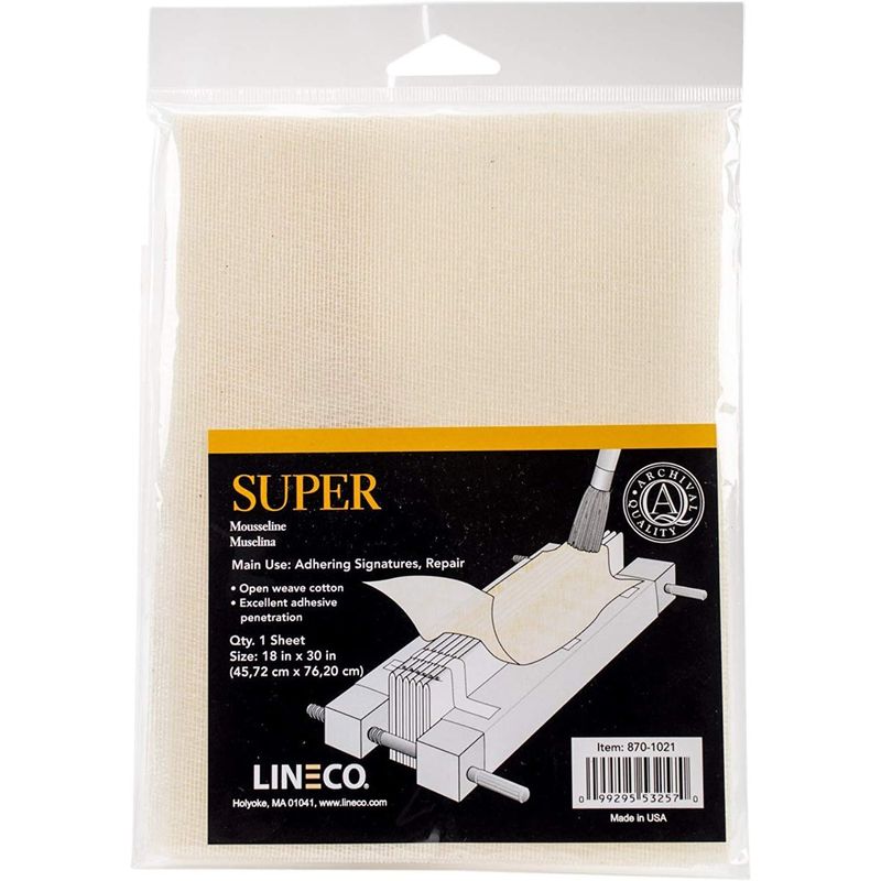Lineco Bookbinding Super Cloth, Book Making Book Repair Cloth Material ...