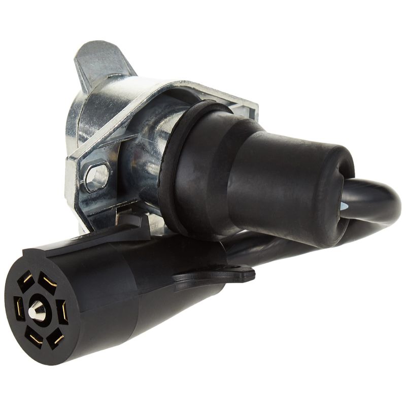 Hopkins Towing Solutions 47595 7 RV Blade to 7 Way Pin Type Adapter ...