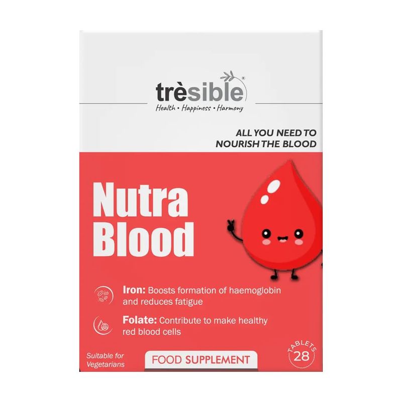 Trèsible Blood Nutrient Blend | Nutra Blood 28 Tablets | Optimal Energy ...
