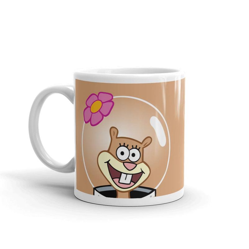 SpongeBob SquarePants Sandy Big Face 11 oz Mug- Officially Licensed ...