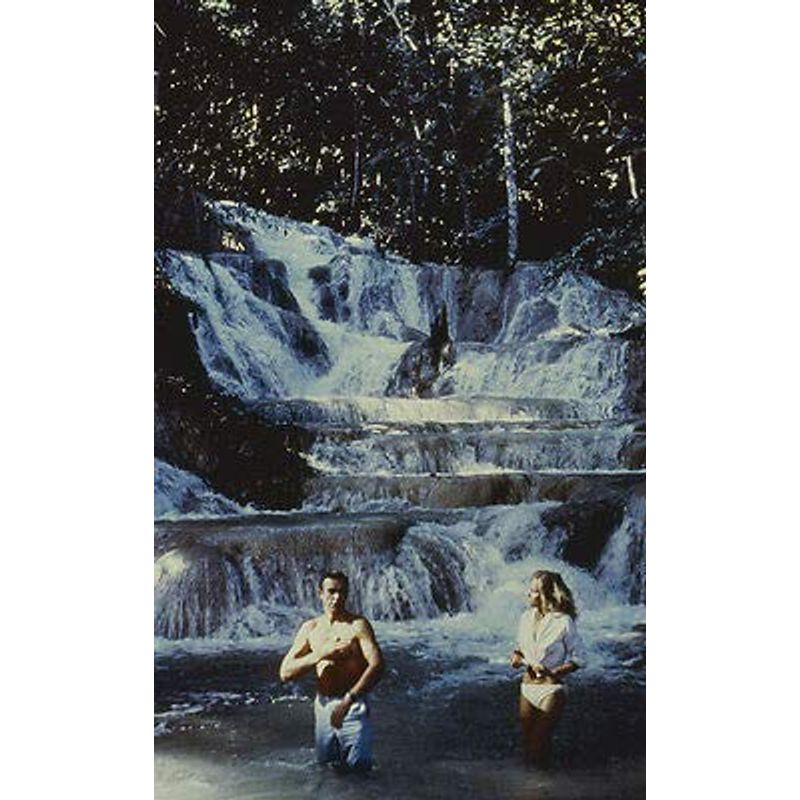 Dr No 35mm Film Slide Sean Connery Ursula Andress in Waterfall - Online ...