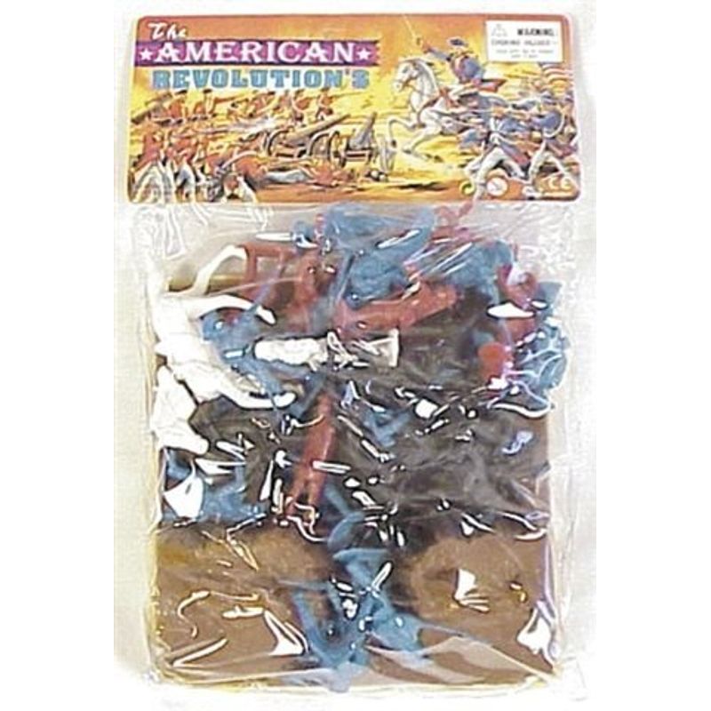 54mm Revolutionary War Embankment & Figure Playset (Bagged) by ...