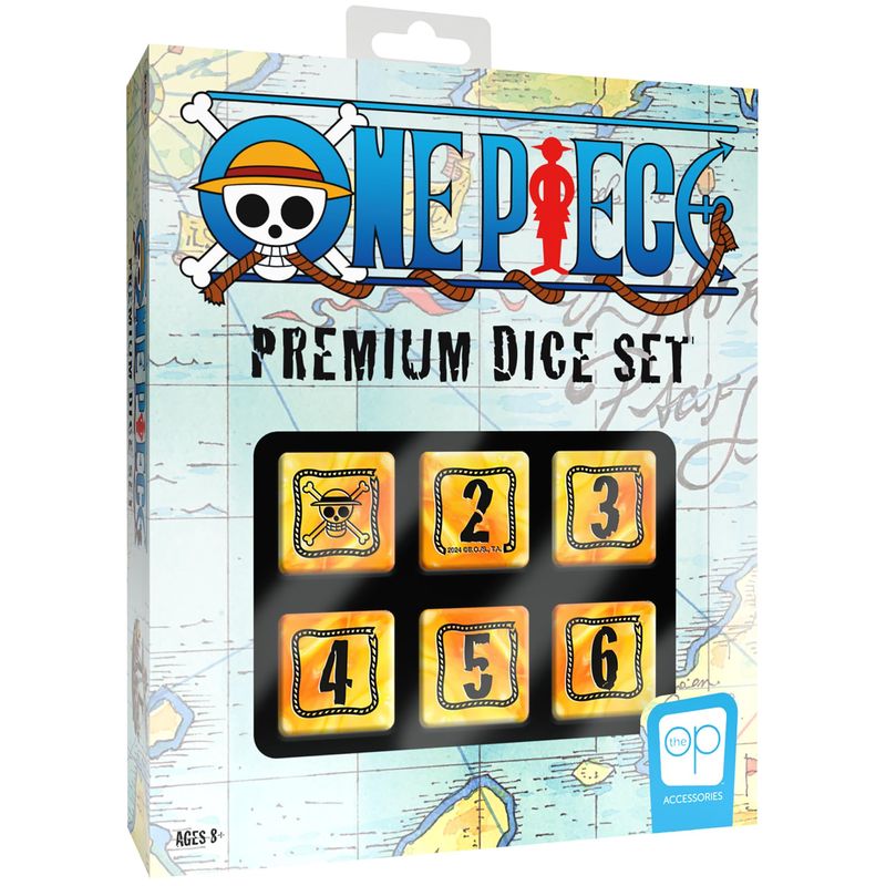 One Piece Premium Dice Set, Custom Dice with Collectible Monkey D ...