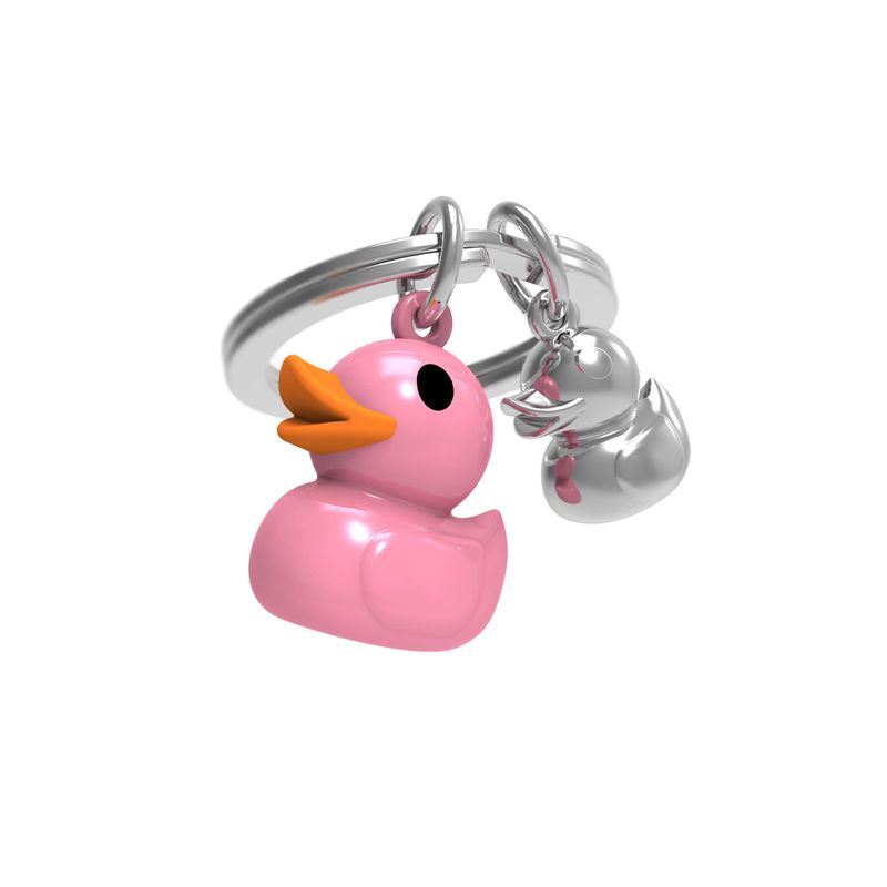 O Meta[l]morphose METALMORPHOSE MTM925-04 Key Ring Duck Light Pink ...