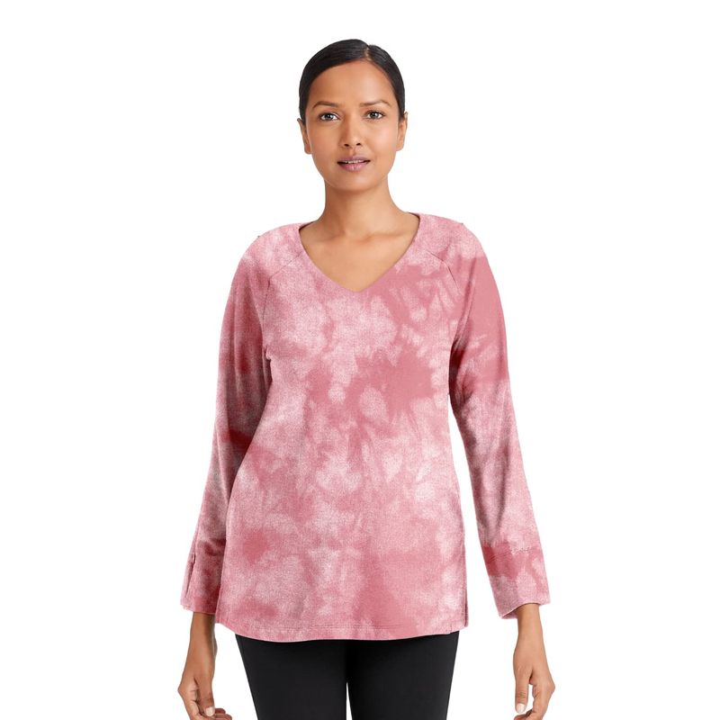 Care+Wear - Arm Access Dialysis Shirt for Women (Pink Sky, S) PICC Line ...