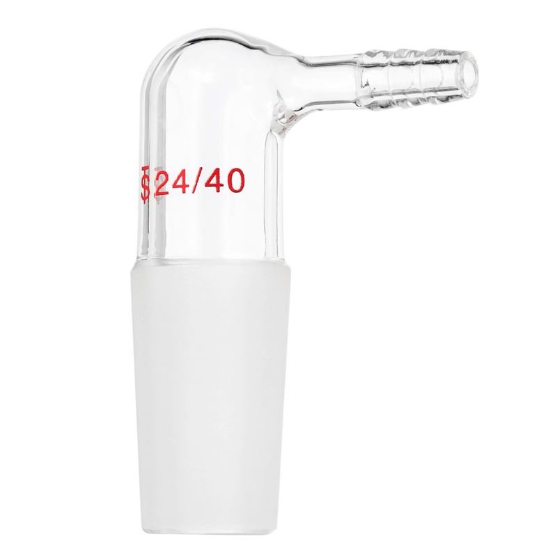 PATIKIL Distillation Adapter, 1 Pcs 90 Degree 24/40 Borosilicate Glass ...