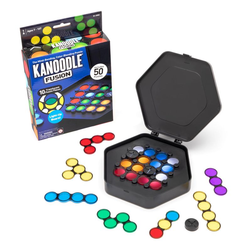 Learning Resources Kanoodle Fusion Logic Game for Kids, Brain ...