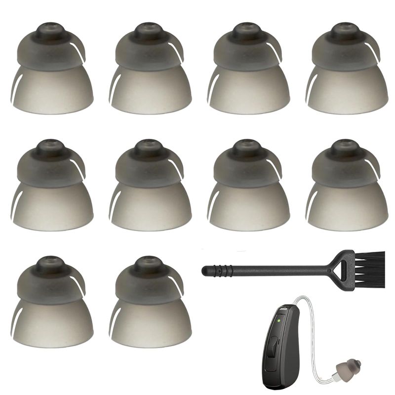 10 Pieces Hearing Aid Domes Compatible with Phonak Hearing Aid Domes ...