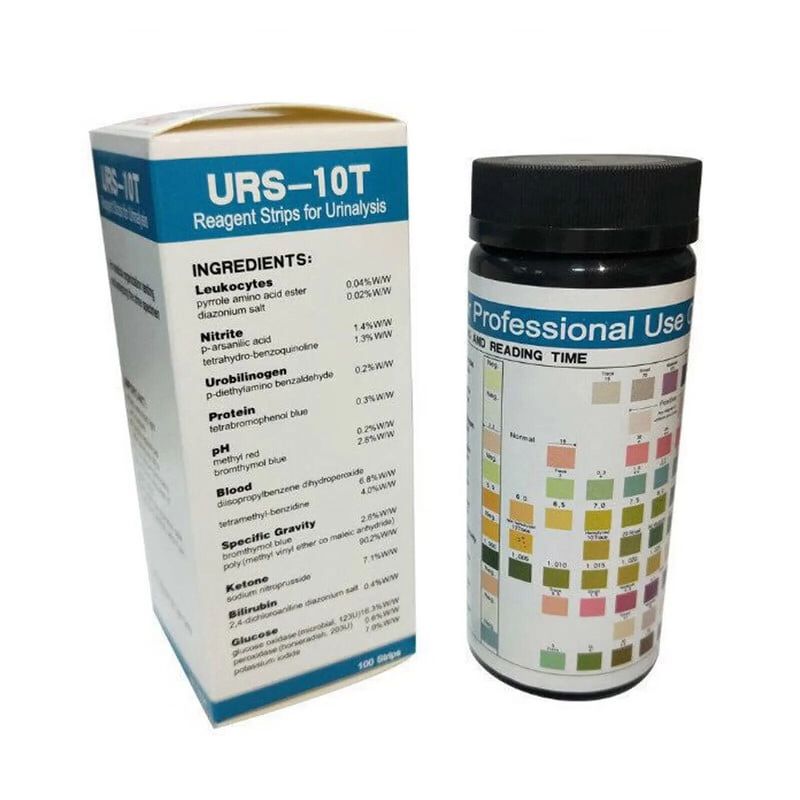 Urine Dipstick 10 Parameter Urinalysis Reagent Test Strips - Online ... Urine Dipstick 10 Parameter Urinalysis Reagent Test Strips - Online ...
