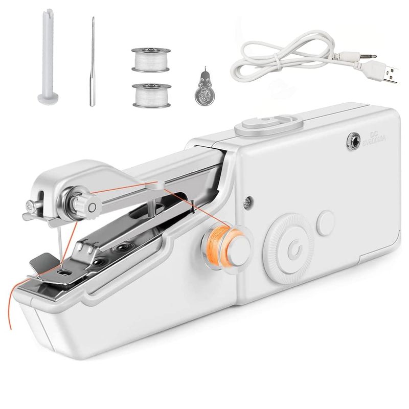 Handheld Sewing Machine, Portable Mini Sewing Machine for Beginners ...