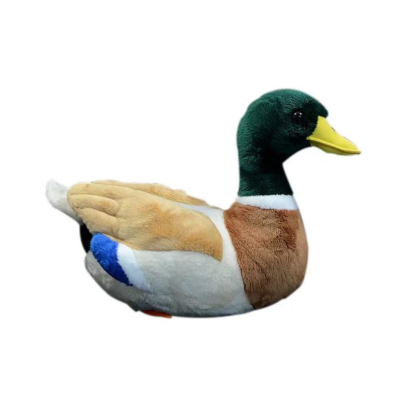 Simulated Mallard Duck Plush Toy, Mallard Duck Stuffed Animal Soft Toy ...