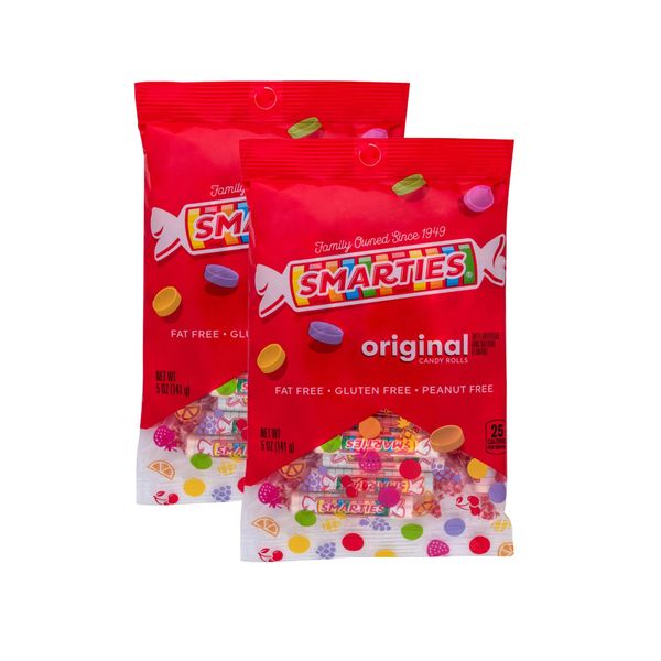 Smarties Candy Rolls Original Flavor Gluten Free & Vegan Delight ...