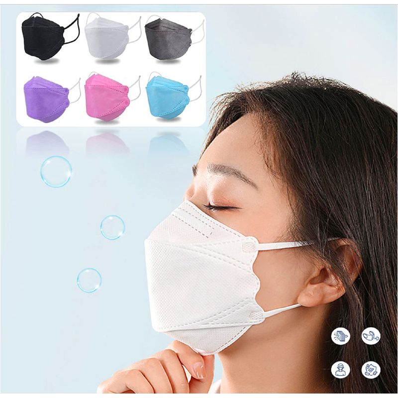 (Inspected in Japan) Highly Functional KF 94 or Up Masks (Set of 48 ...