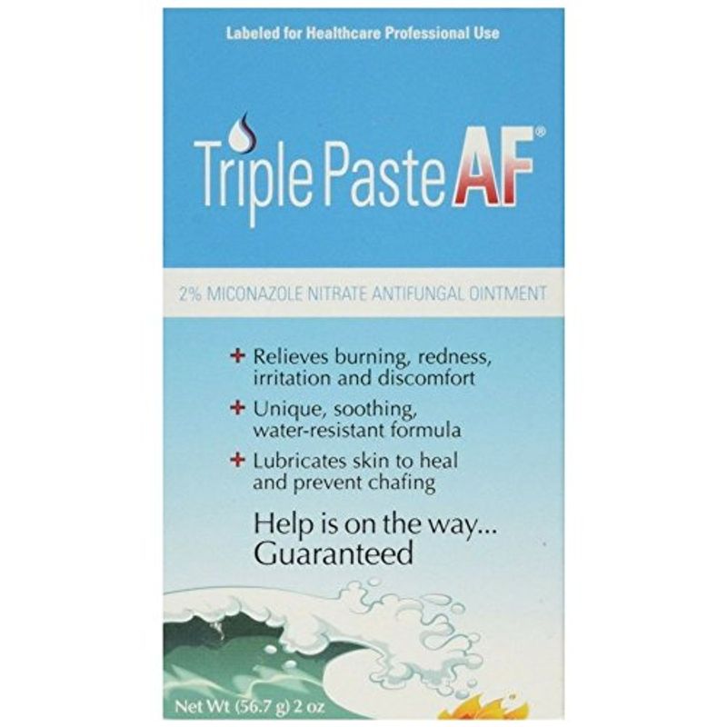 Triple Paste AF Antifungal Nitrate Medicated Ointment 2 oz (Pack of 2 ...