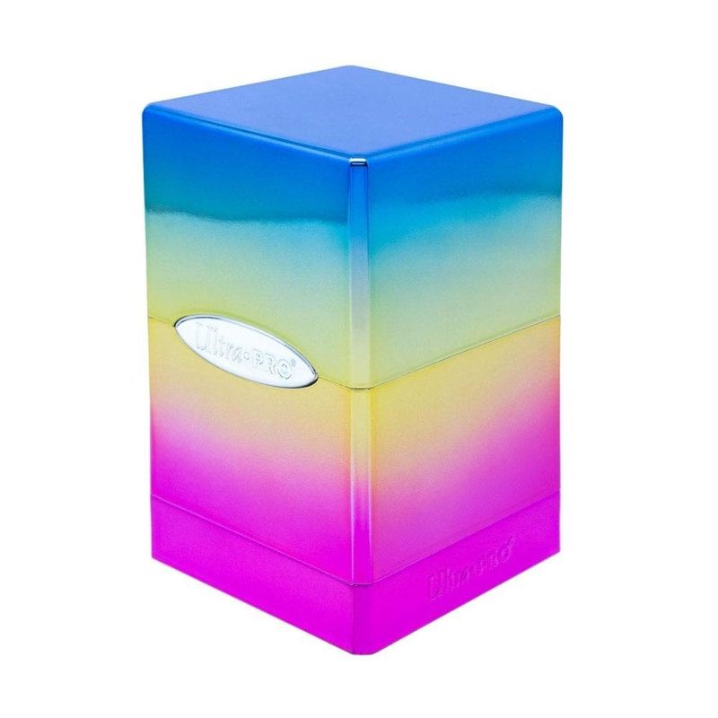Ultra Pro - Hi-Gloss Rainbow Satin Tower Deck Box - Accessory - Online ...